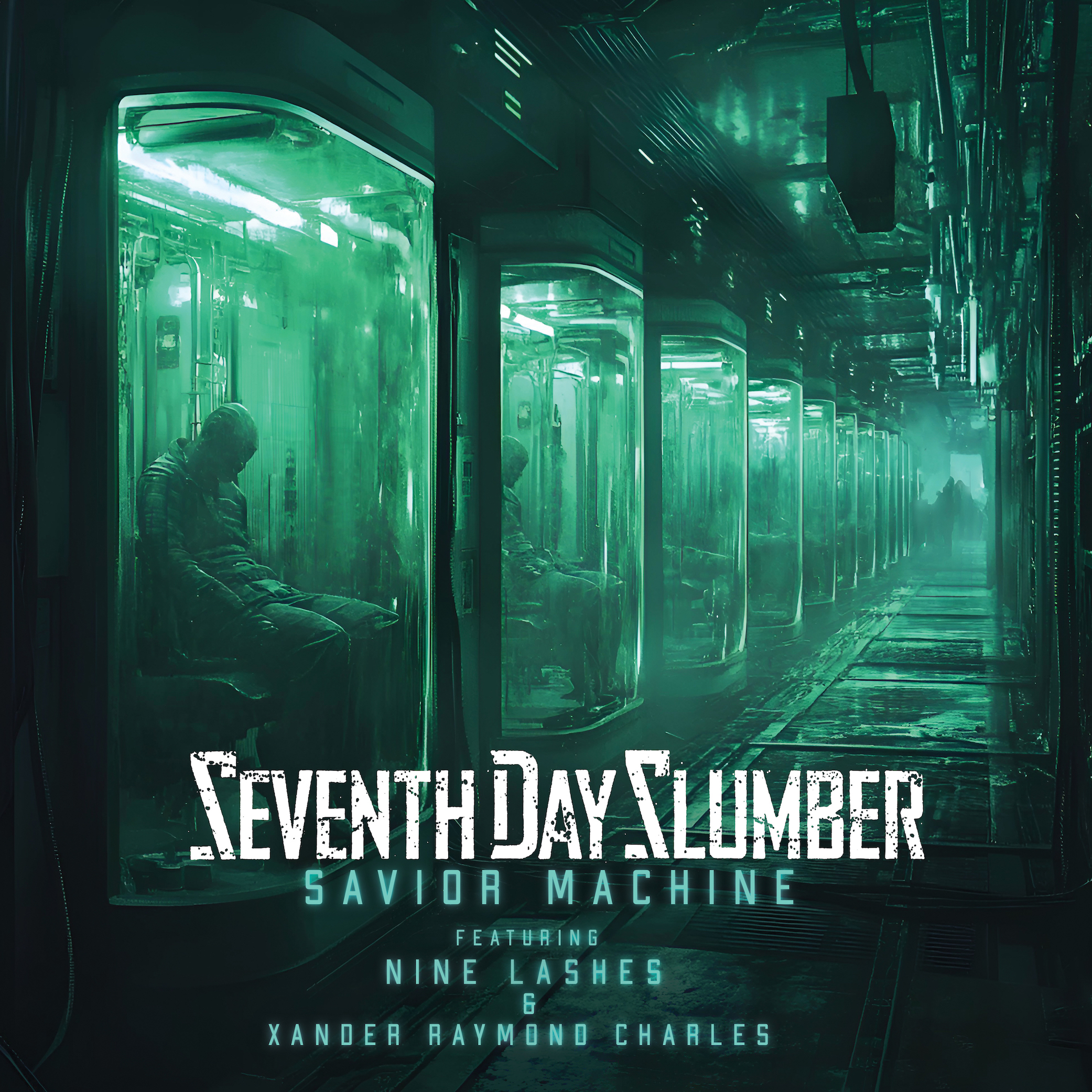 Seventh Day Slumber, Nine Lashes & Xander Raymond Charles - Savior Machine